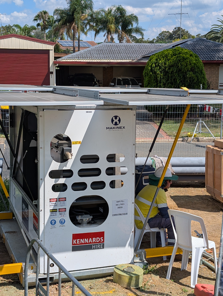 Quiet, Clean Power for the Mulgoa Road Upgrade